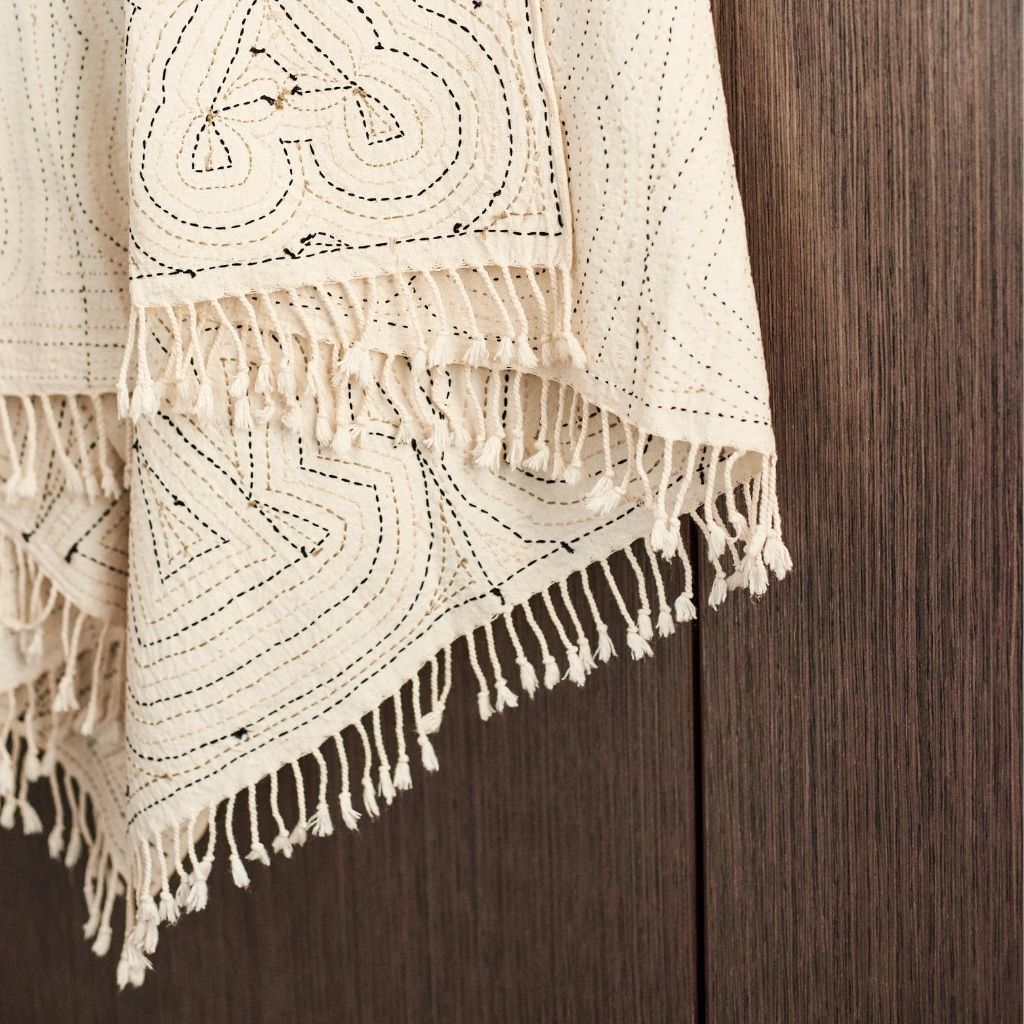 Katha Organic Cotton Throw - WorkOf